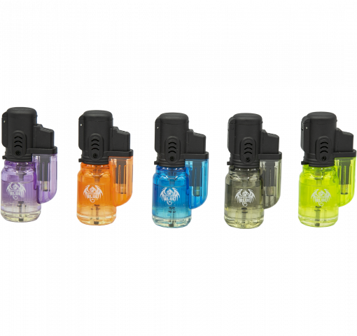 Special Blue Bullet Clear Torch Lighter 20 PCS Torch x – A&I Family ...