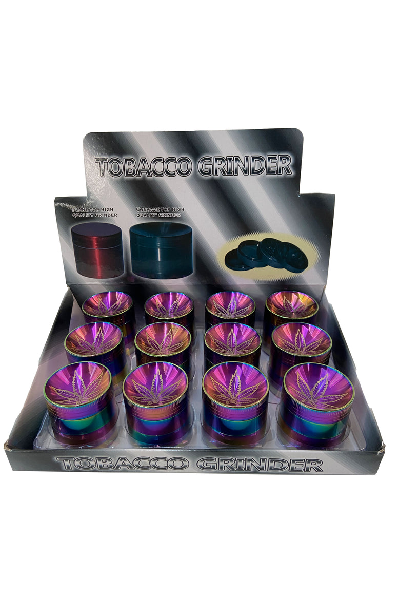 Small Purple Grinders With Design (12ct) – A&I Family Wholesale