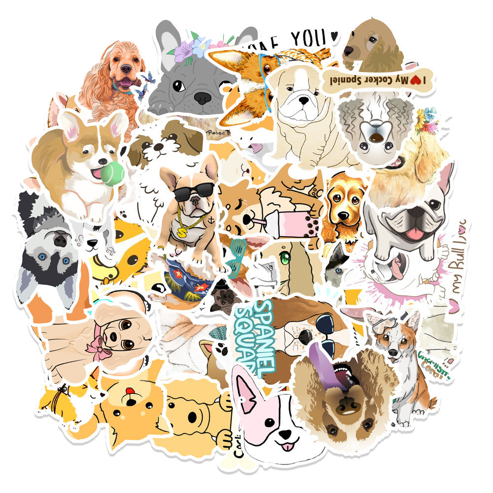 Dog Theme Stickers - 50 Pack – A&I Family Wholesale