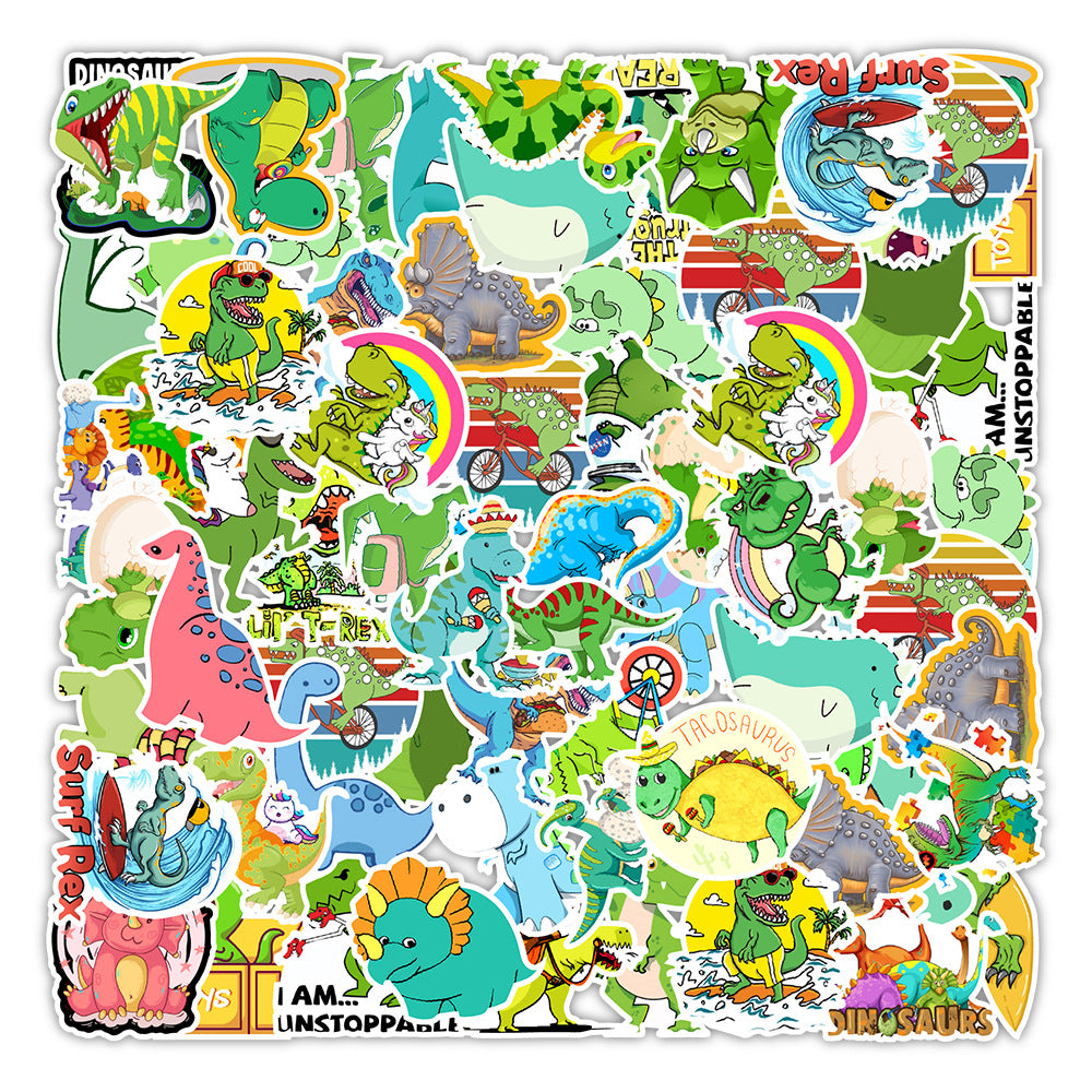 Dinosaur II Themed Stickers - 50 Pack – A&I Family Wholesale