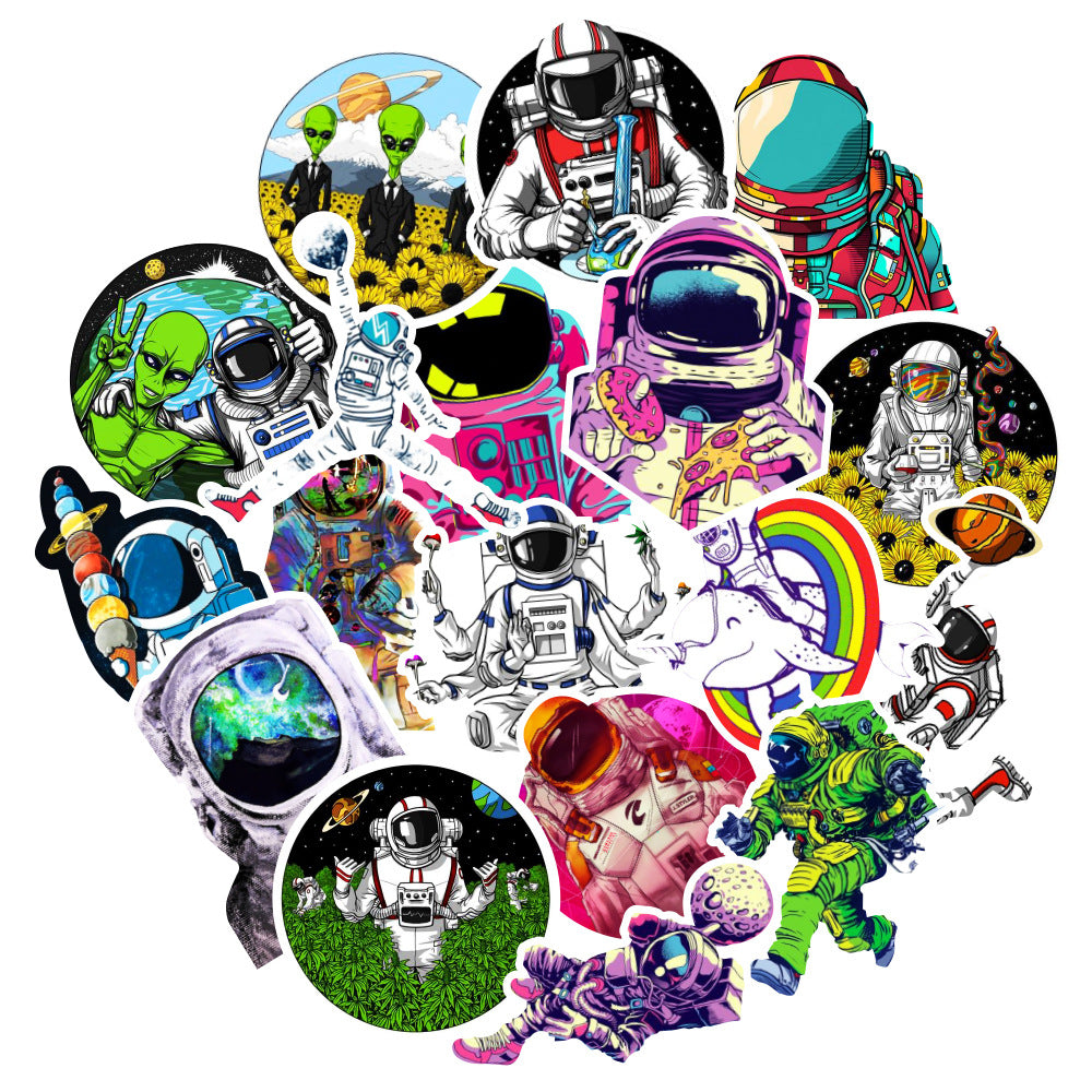 Astronauts Themed Stickers - 50 pack – A&I Family Wholesale