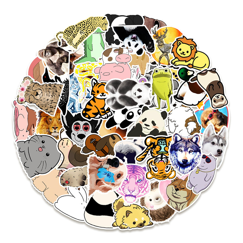 Cute Animals Themed Stickers - 50 Pack – A&I Family Wholesale