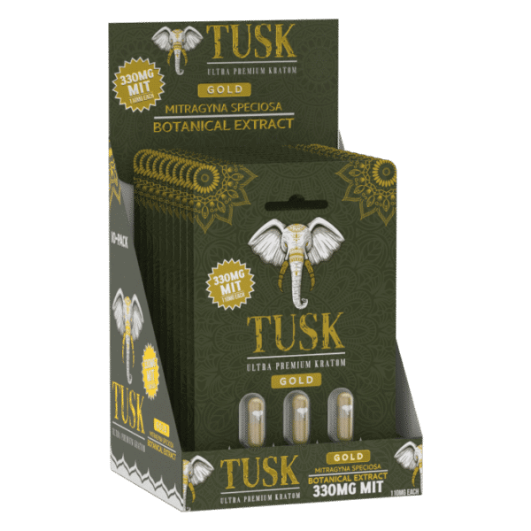 TUSK Gold Capsules – A&I Family Wholesale